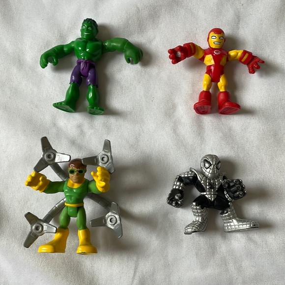 Marvel | Toys | Marvel Super Heroes Mini Figures Bundle 4 Mini Figures ...